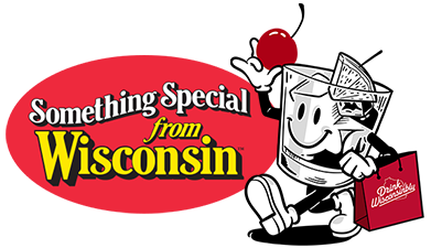 Drink Wisconsinbly American Flag Coozie - Drink Wisconsinbly