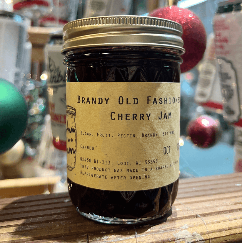 Brandy Old Fashioned Cherry Jam - Drink Wisconsinbly