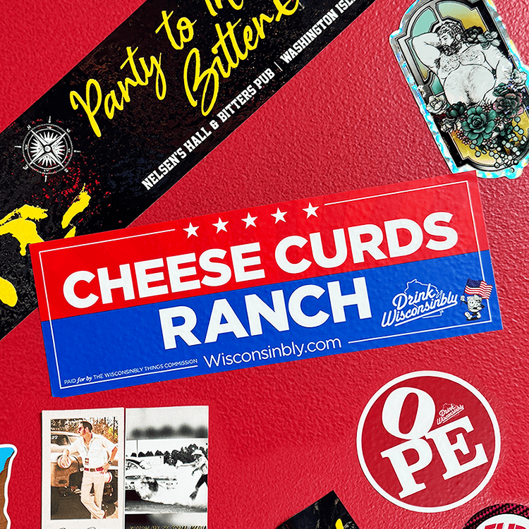 Wisconsin Stickers - Drink Wisconsinbly - Drink Wisconsinbly