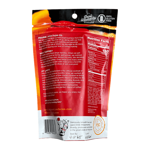 Brandy Old Fashioned Toffee - Drink Wisconsinbly