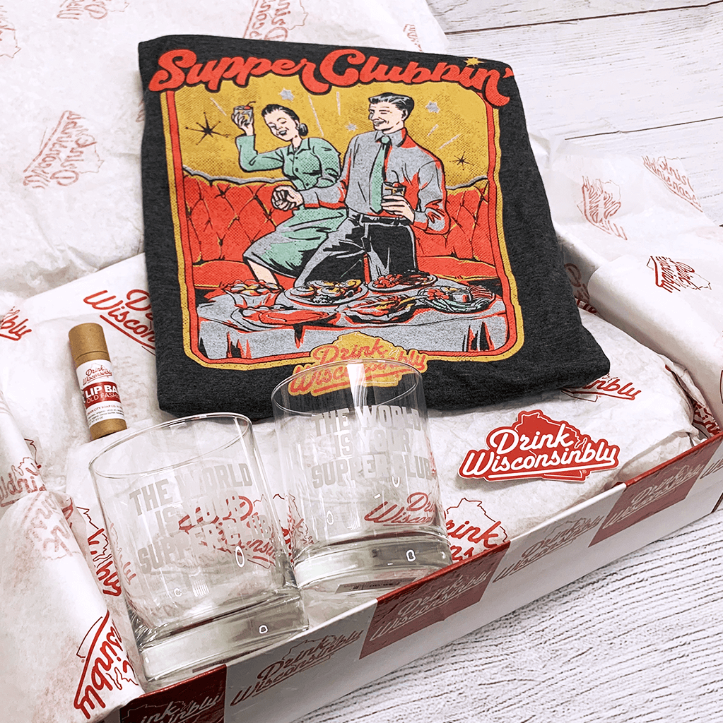 "Supper Clubbin" Gift Box - Drink Wisconsinbly
