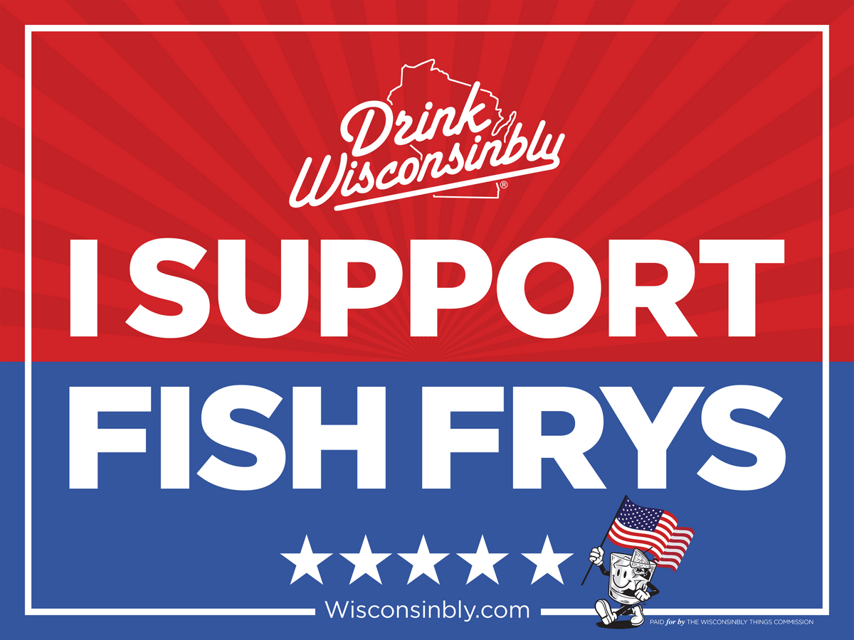 Wisconsin Yard Signs - Drink Wisconsinbly