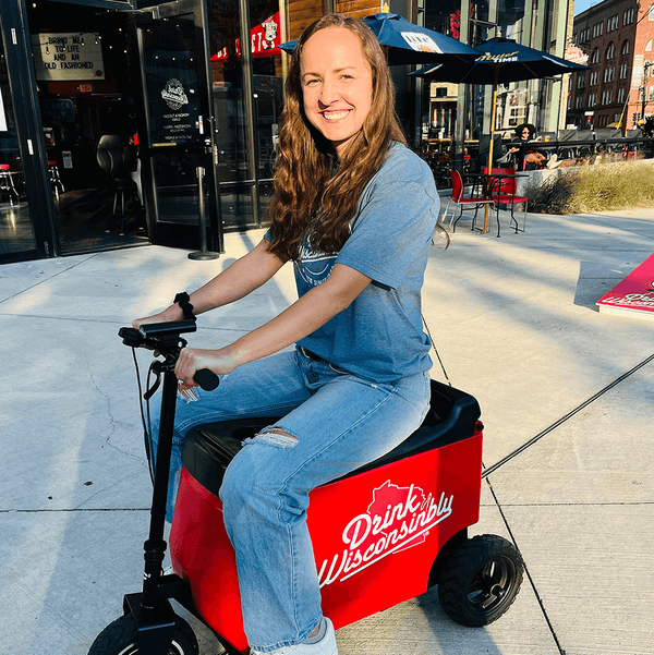Drink Wisconsinbly Red Rider Cooler - Drink Wisconsinbly
