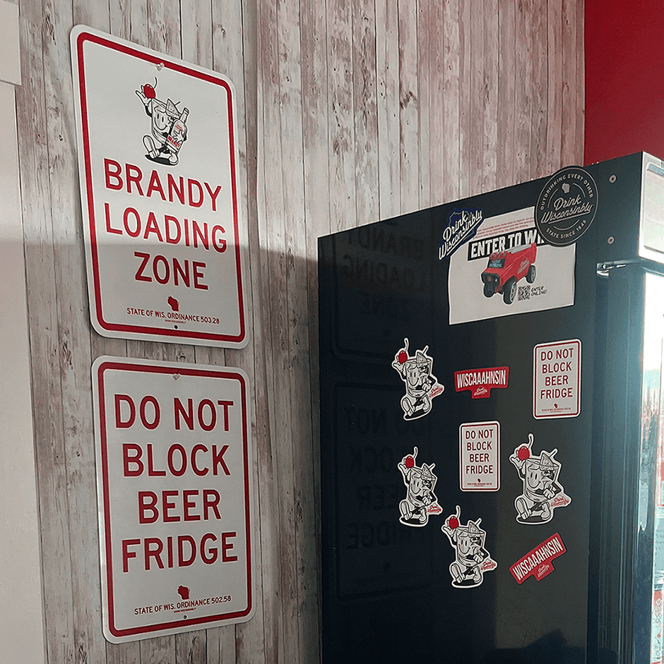 Wisconsin Signs & Flags - Drink Wisconsinbly - Drink Wisconsinbly