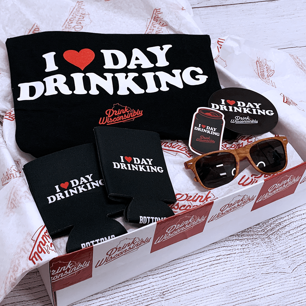 "I Love Day Drinking" Gift Box - Drink Wisconsinbly